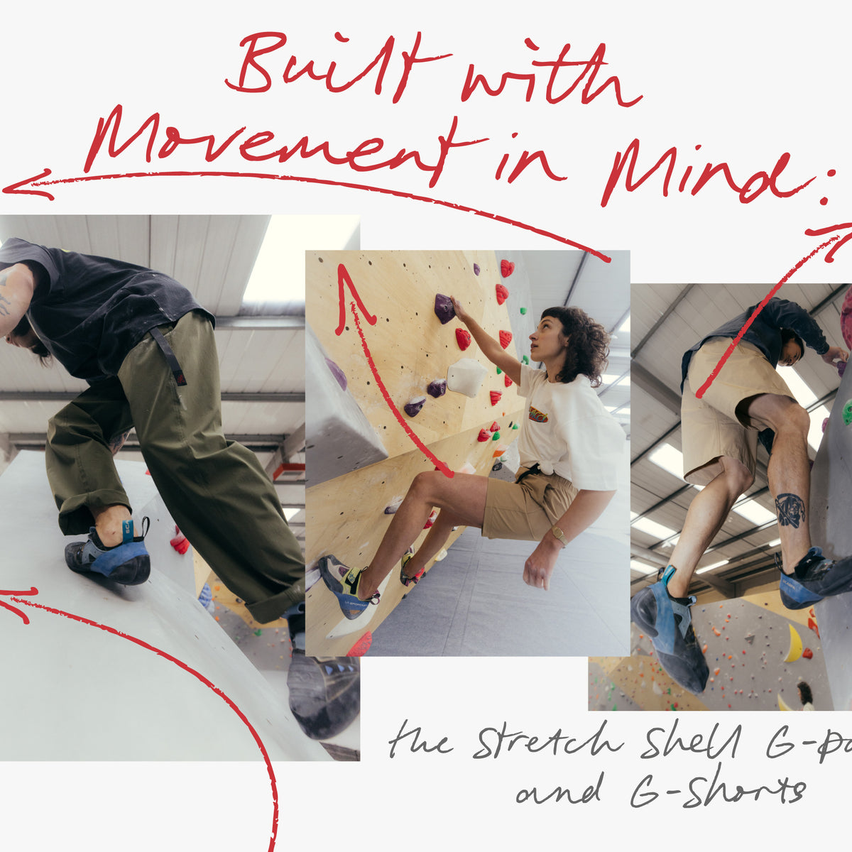 Built with Movement in Mind: the Stretch Shell G-Pants and G-Shorts ...