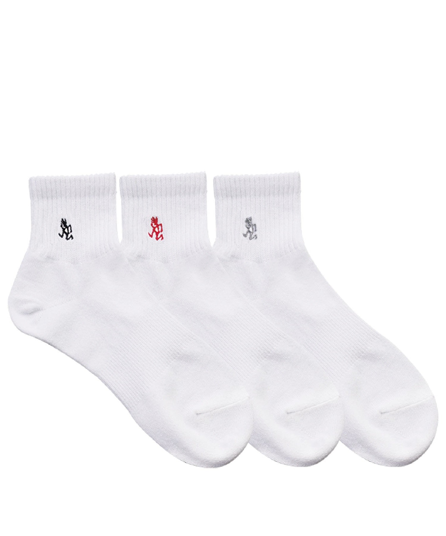 Gramicci Basic Short Socks WHITE 7 to 10